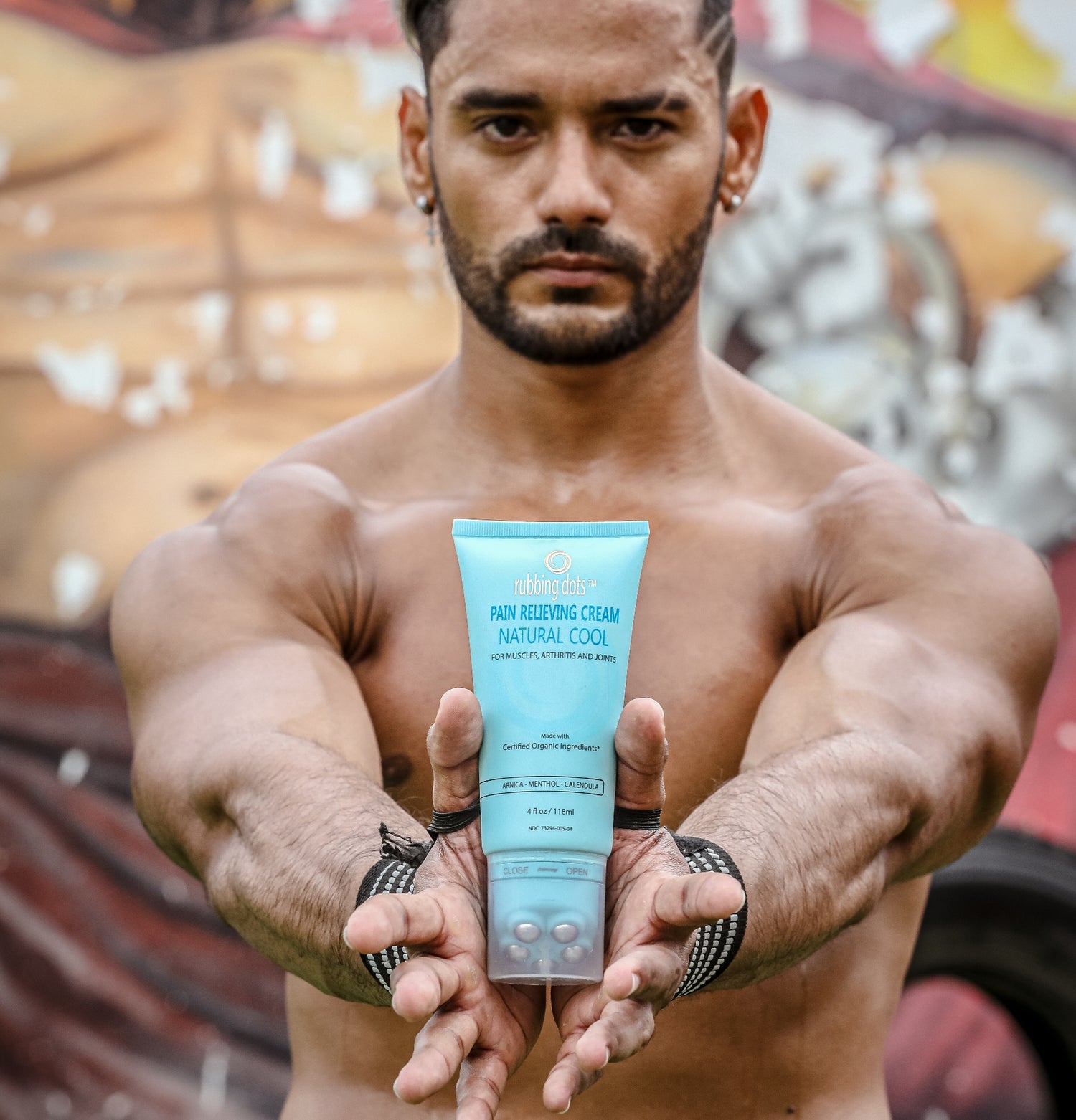 Muscle pain relief cream, Rubbing Dots, Arthritis, muscle and joints.